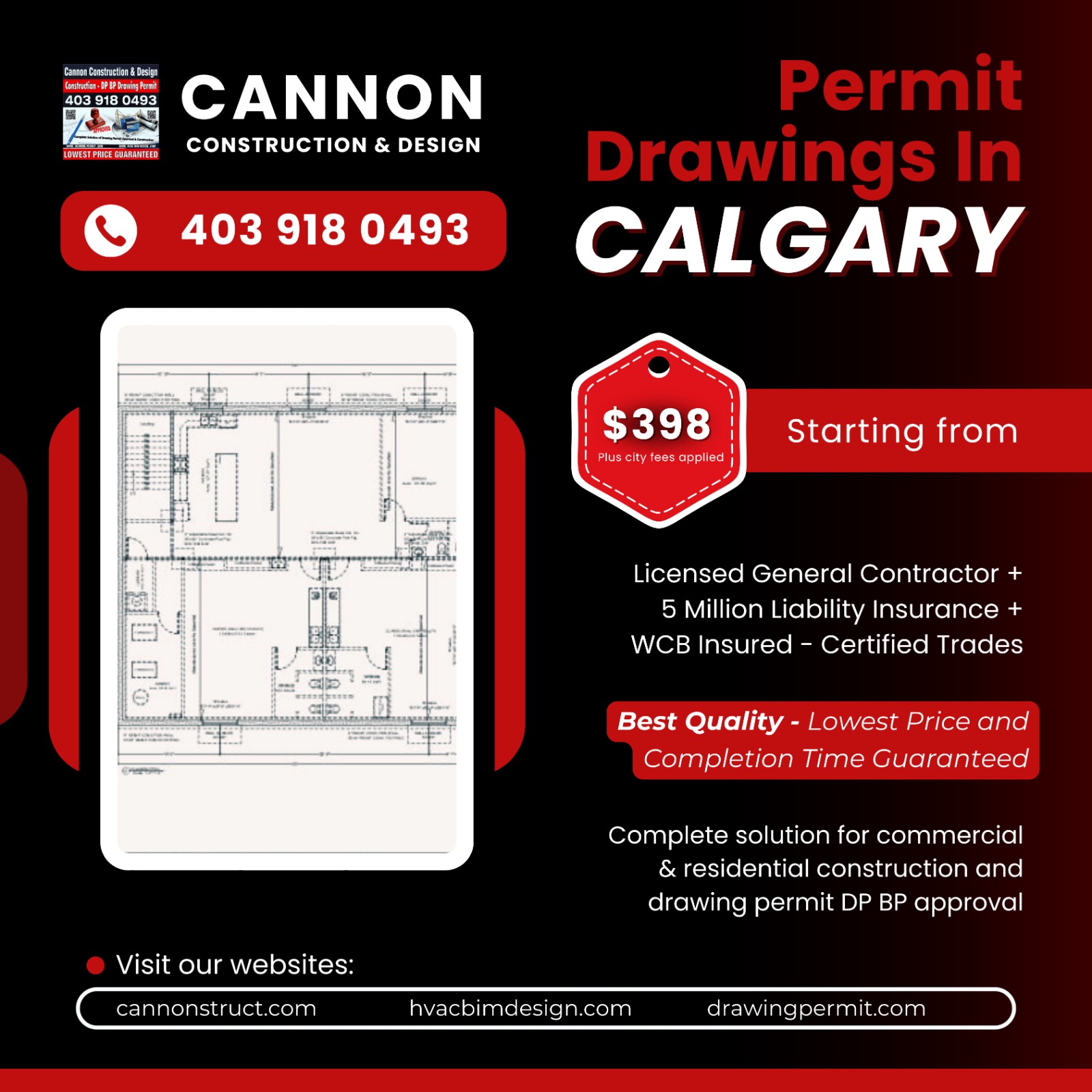 Permit Drawings in calgary